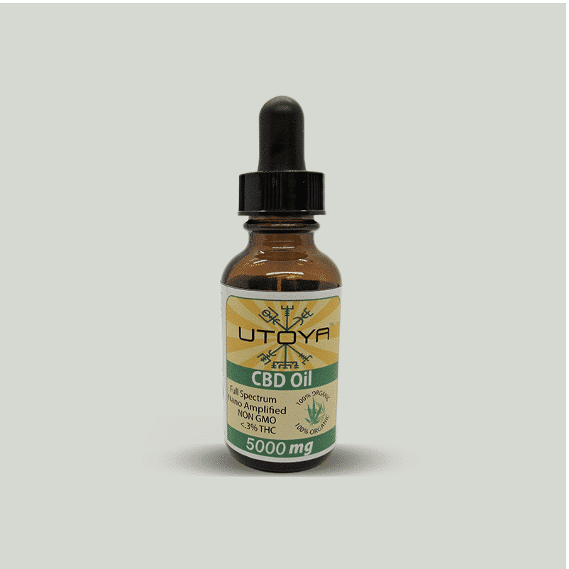 5000 mg Full Spectrum Oil | CBD Oil - Utoya Wholesale Hemp Products