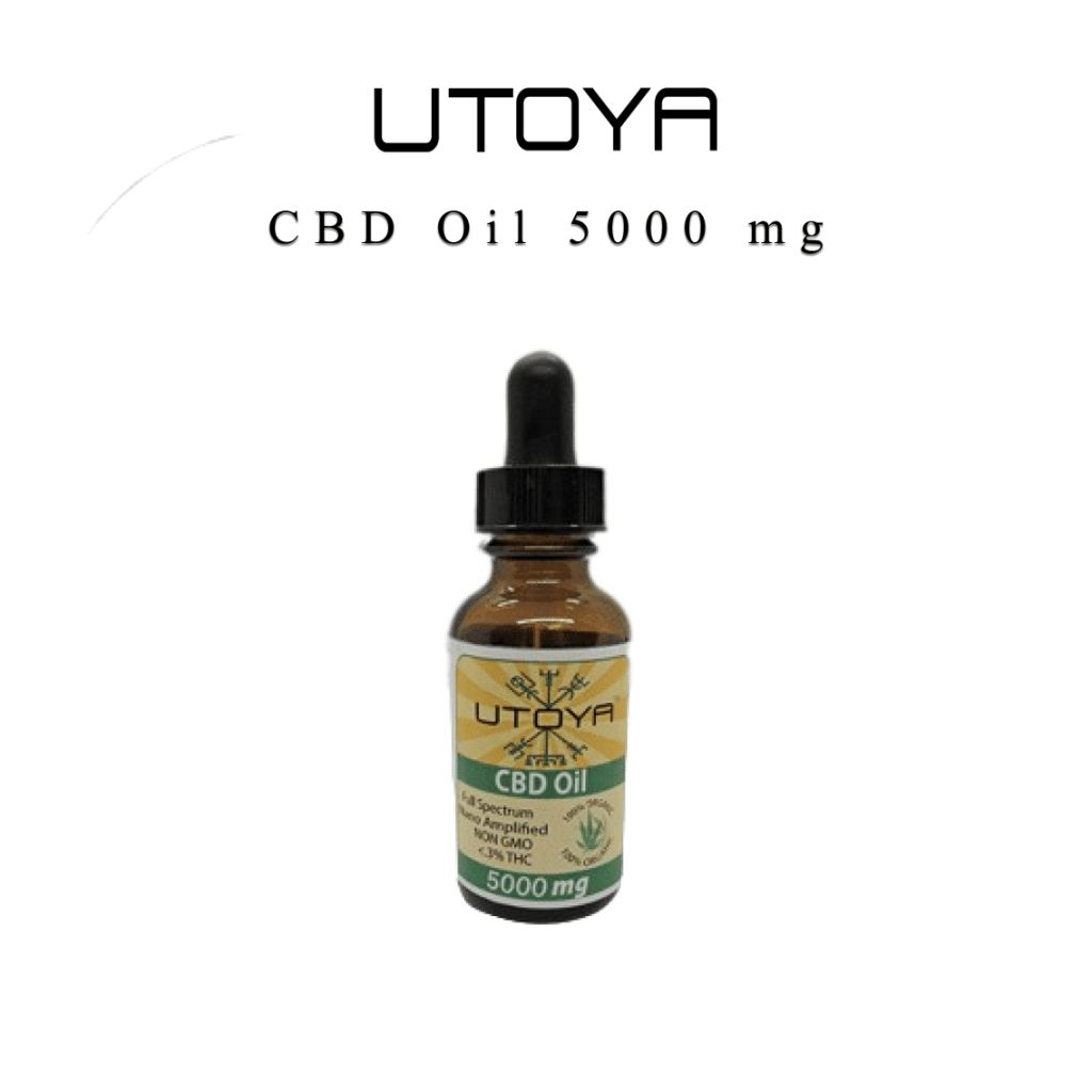 5000 mg Full Spectrum Oil | CBD Oil - Utoya Wholesale Hemp Products
