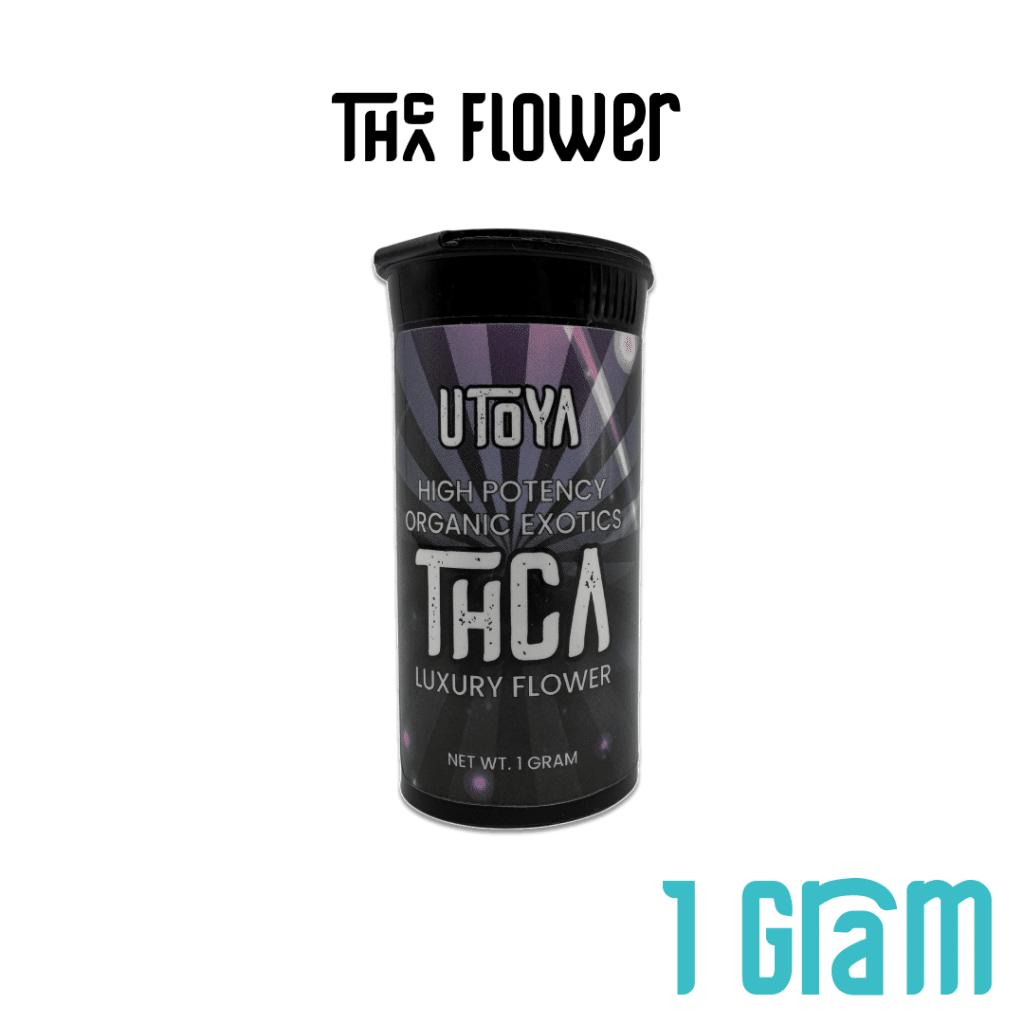 Premium 1 Gram THCA Flower Jars | Utoya Wholesale
